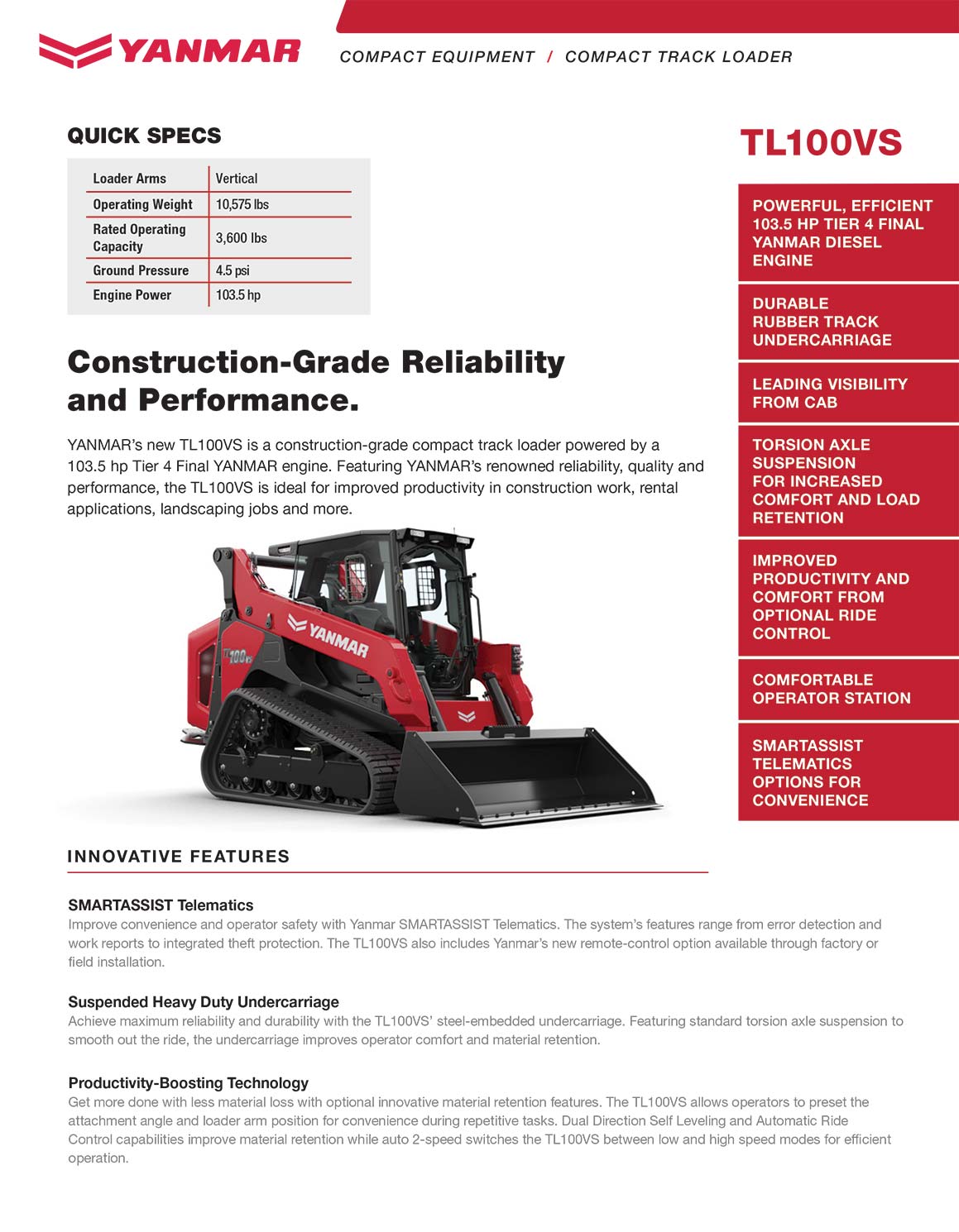 Yanmar Excavators from Fred Rader Sales and Rentals